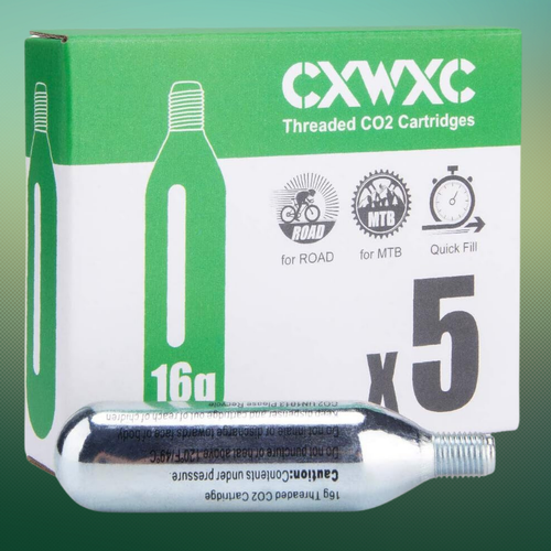 16g Threaded CO2 Cartridges for Bike Tires Cartridge for CO2 Inflator ...