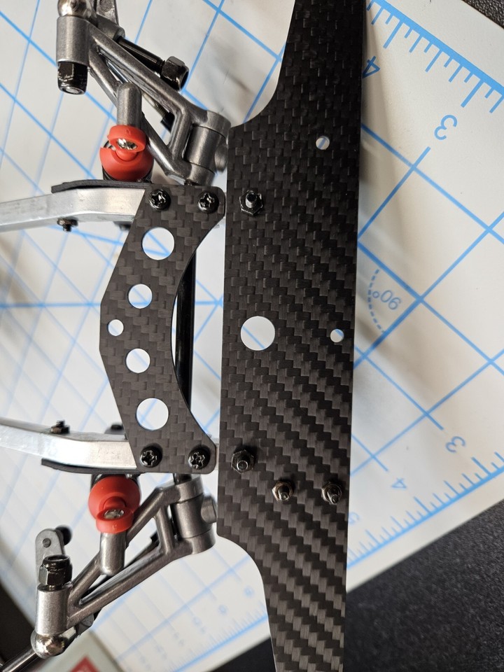 Vintage Kyosho Assault - 10-piece Carbon Fiber Upgrade Kit RC | eBay