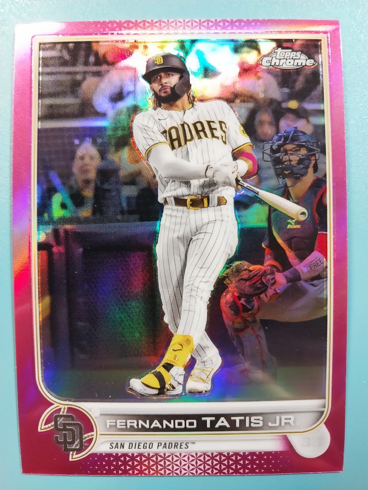 2022 Topps pink refractor Fernando Tatis Jr. San Diego Padres #150 | eBay