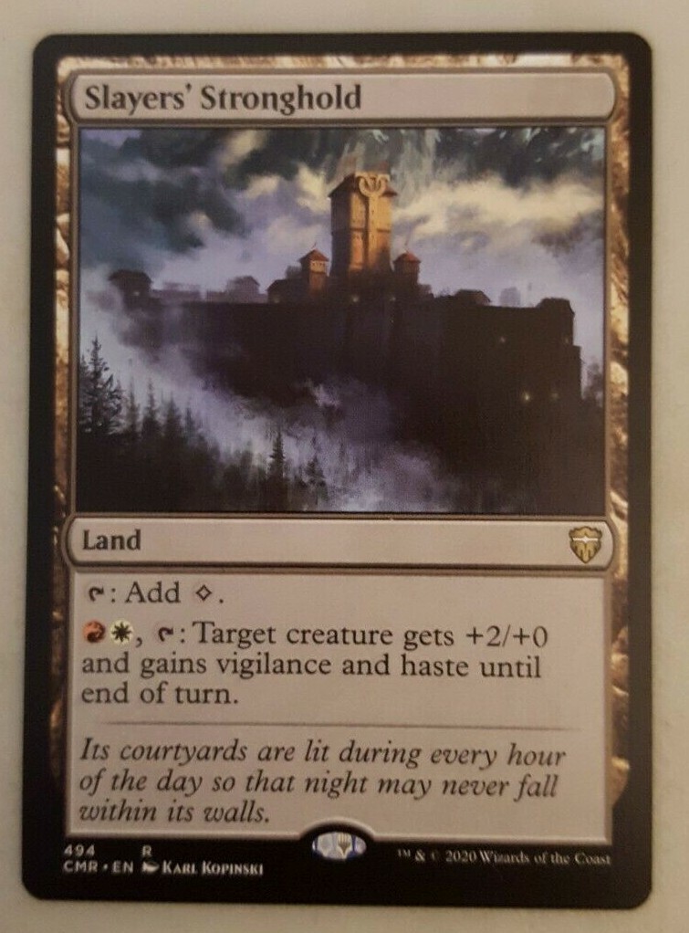 1x Slayer's Stronghold Commander Legends Magic the Gathering MTG NM | eBay