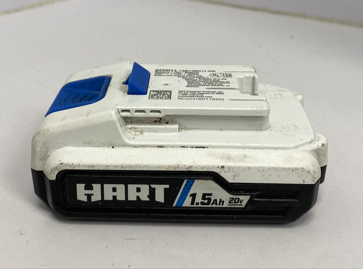 HART BPH011 20-Volt Lithium-Ion 1.5Ah Battery - Not tested | eBay