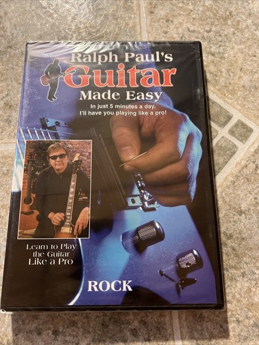 ** RALPH PAUL'S - GUITAR MADE EASY (ROCK) - CD SET - GMERTV - new CELLO ...
