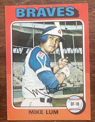 1975 Topps - #154 Mike Lum | eBay