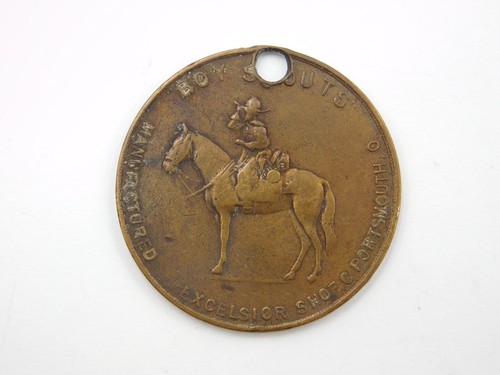 Boy Scouts of America Excelsior Shoe Co. Portsmouth Ohio Good Luck ...