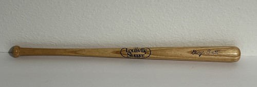 VTG George Brett Mini Louisville Slugger 125 Baseball Bat 16" Souvenir ...