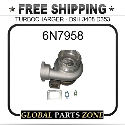 6N7958 - TURBOCHARGER - D9H 3408 D353 7N2495 7N1758 0R5754 fits ...