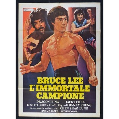 Plakat BRUCE LEE Der Unsterbliche Champion Dragon Lung Chen Lung Fei ...