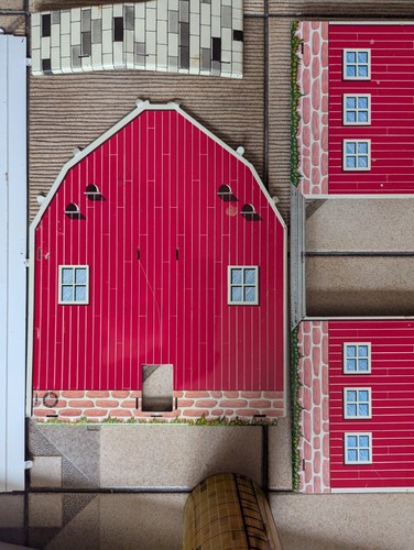 Vintage 1950 Tin Litho Sunnyfield Farms Playset Ohio Art Animals ...