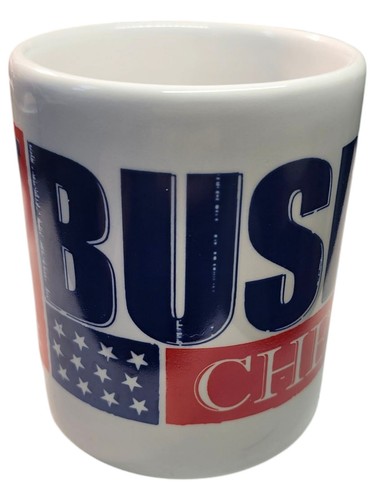 Bush Cheney Mug '04 Coffee Cup Nug George Dick 2004 Made in USA ...