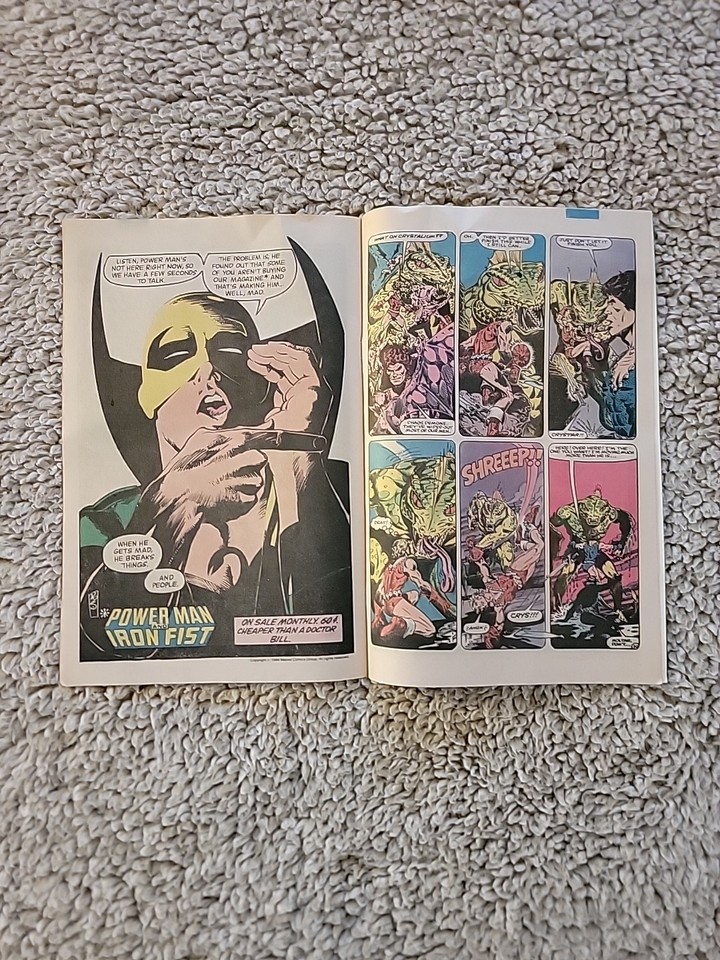SAGA OF CRYSTAR THE CRYSTAL WARRIOR #8 MARVEL 1984 MICHAEL GOLDEN ...