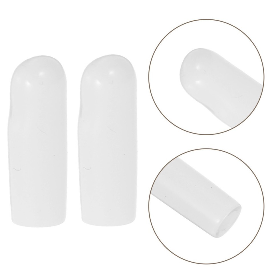 500pcs Clothes Hanger Hook Ends 0.16 Inch Hanger Hook Protector Caps ...