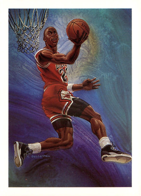1990-91 Hoops #358 Michael Jordan TC BULLS TEAM CARD | eBay