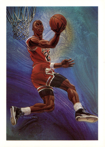 1990-91 Hoops #358 Michael Jordan TC BULLS TEAM CARD | eBay