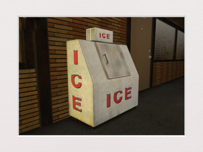 NEW (2) RETAIL ICE BOX ~ ICE COOLER MACHINE - S Scale 1:64 - 40cu LEER ...