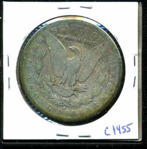 1883 S F Morgan Dollar 100 Cent American 90% Silver U.S.A $1 US FINE ...