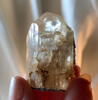BEAUTIFUL RUSSIAN DANBURITE LARGE TERMINATED ANGEL VIBRATION SYNERGY 12 ...
