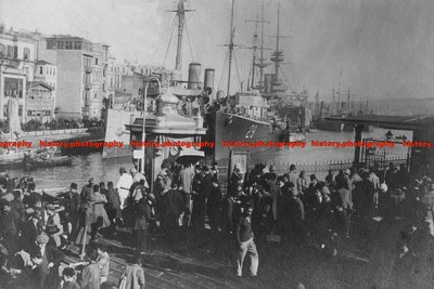 F002676 HMS Caesar in port at Constantinople | eBay
