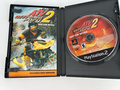 PlayStation 2 PS2 ATV Offroad Fury 2 Complete In Box With Manual Quad ...