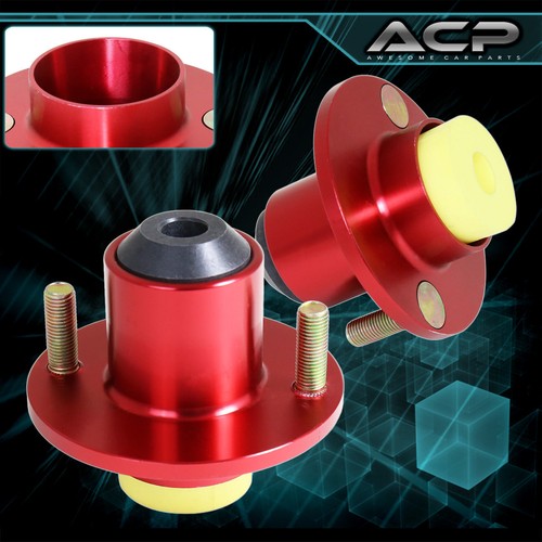 For 88-00 Civic Integra Red Suspension Shocks Strut Tower Top Hat ...