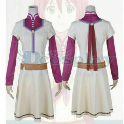 Anime Akagami no Shirayukihime Shirayuki Chemist Uniform Cosplay Dress ...