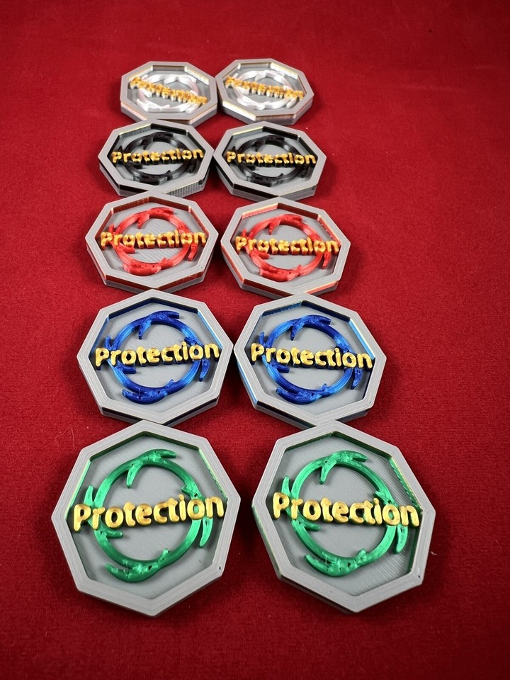 Protection from Color Counters (10) - Compatible with Universal ...