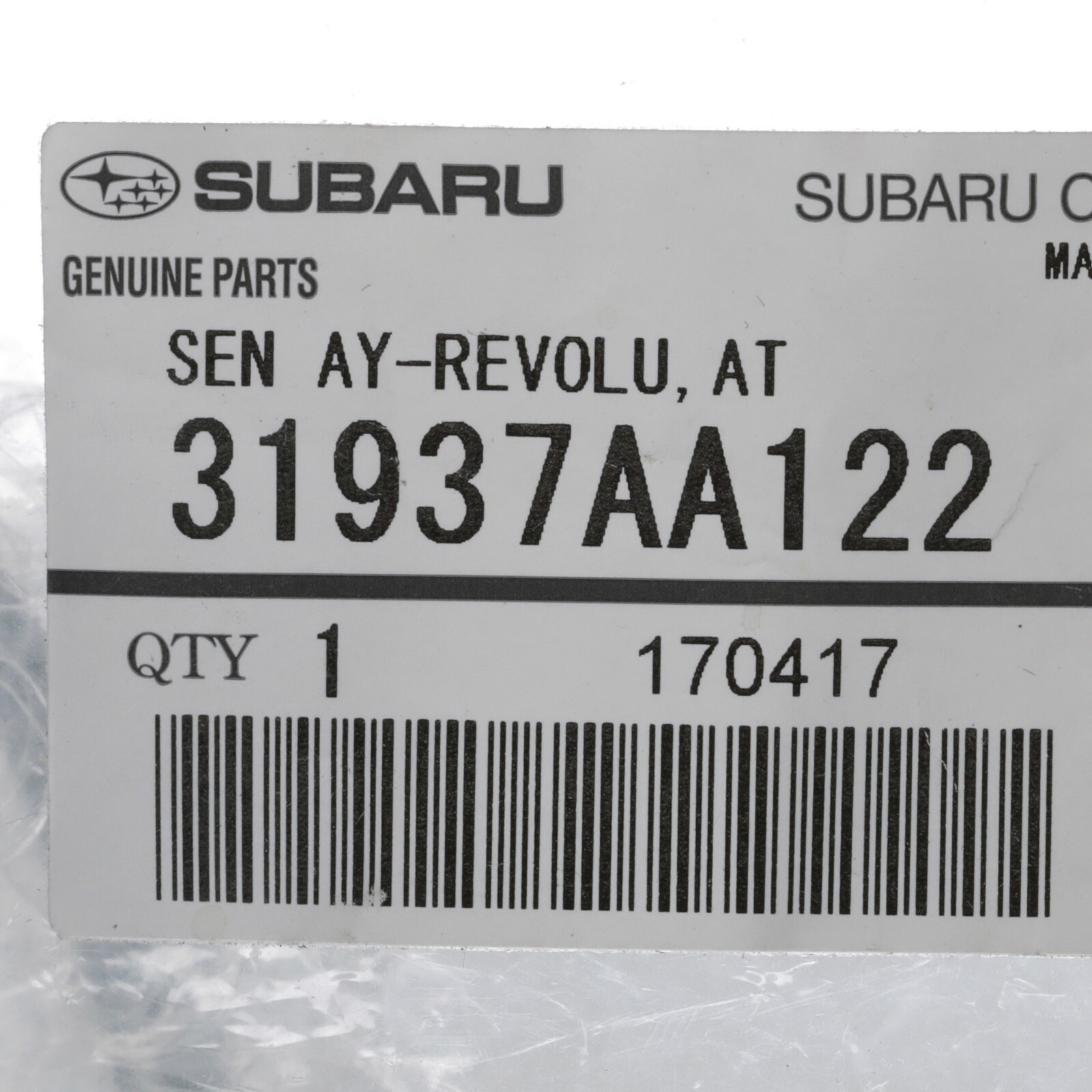 OEM NEW Auto Transmission Vehicle Speed Sensor Legacy Outback Tribeca ...