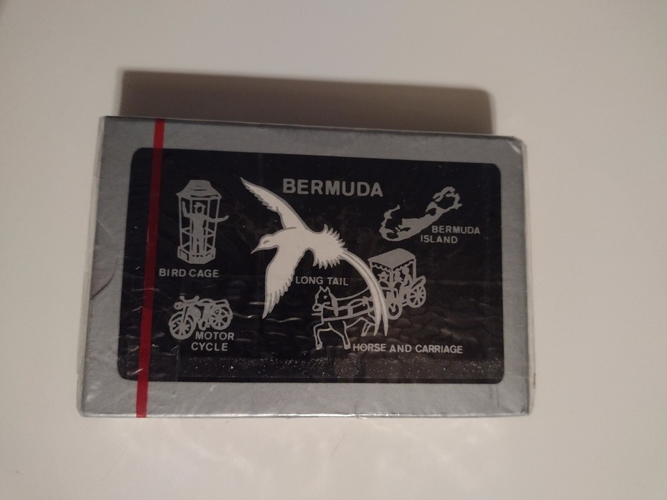 New Vintage Bermuda Souvenir Playing Cards Bermuda | eBay