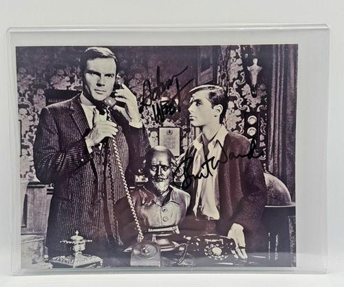 Adam West & Burt Ward Signed 11x14 Photo Batman and Robin Autograph ...