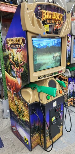 BIG BUCK HUNTER Pro Full Size Arcade Shooting Game- WORKING GREAT (B1 ...