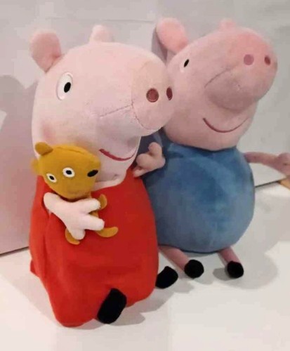 Peppa Pig Mummy And Daddy Teddy Big Size | eBay