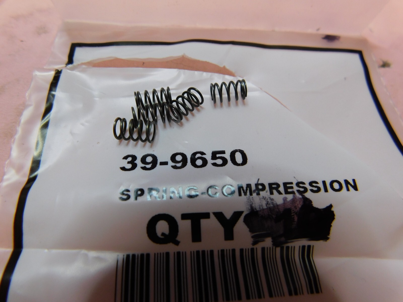 GENUINE TORO COMPRESSION SPRING SET 5 # 39-9650 --- BOX 6024 BB | eBay