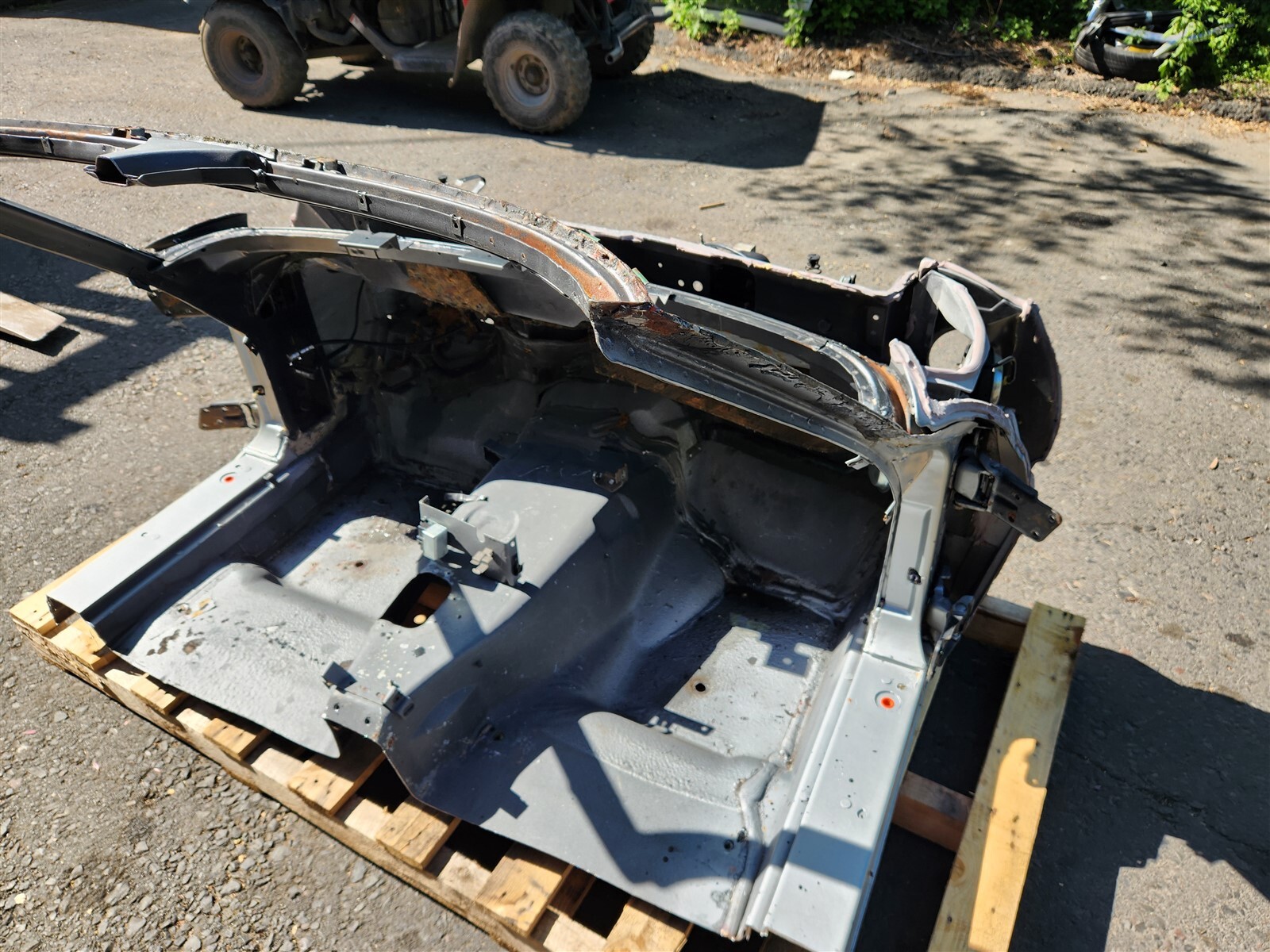 1979 Corvette C3 Windshield Frame COWL Assembly NO ROT T-Top | Genuine ...