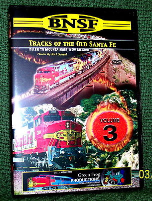 20102 TRAIN VIDEO DVD "BNSF TRACKS OF OLD SANTA-FE # 3 | eBay