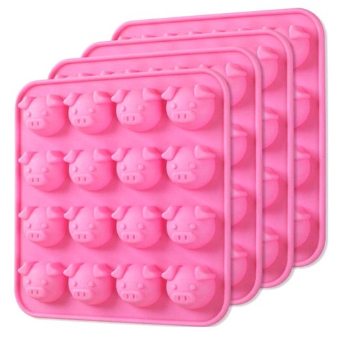 Silicone Mold Pig Shape Chocolate Mold Cake Baking Candy Mold Cake ...