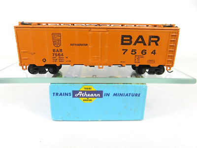 Athearn Blue Box HO Scale 40' Reefer BAR Bangor and Aroostook Railroad ...