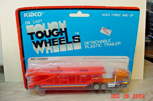 Kidco Tough Wheels Rig Combo Car Transport 155 BP 1/64 bx29 | eBay