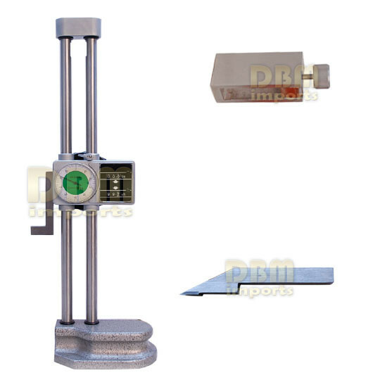 Digital 18'' Dual Beam Height Gage Gauge Carbide001'' Measurement Gage ...