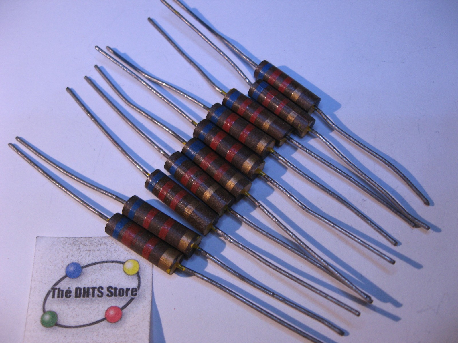 Resistor 1W 6.2K 6200 Ohm 6K2 5% Carbon Composition - Vintage NOS Qty ...