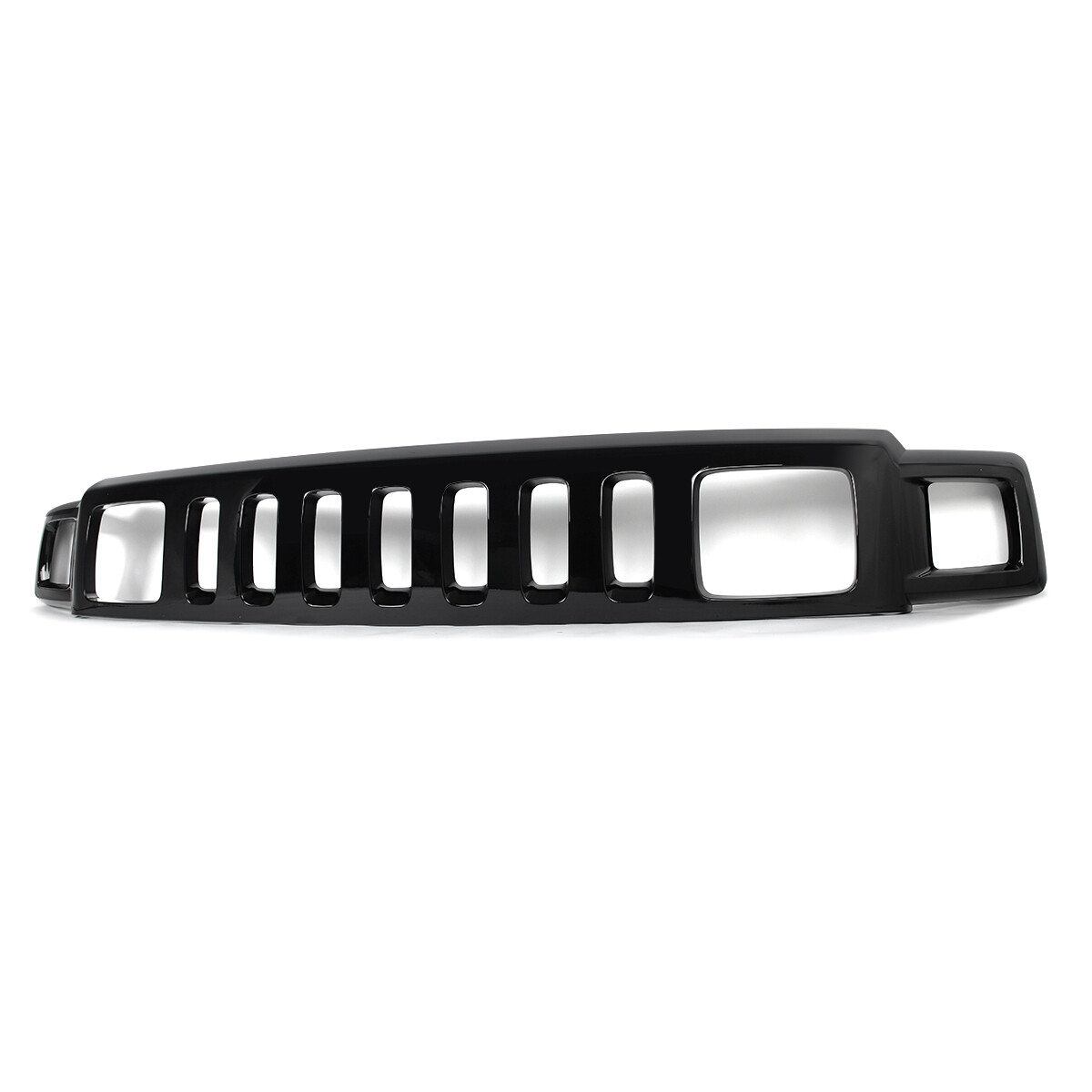 For Hummer H3 H3T 2006-10 Gloss Black Factory Style Front Upper Grille ...