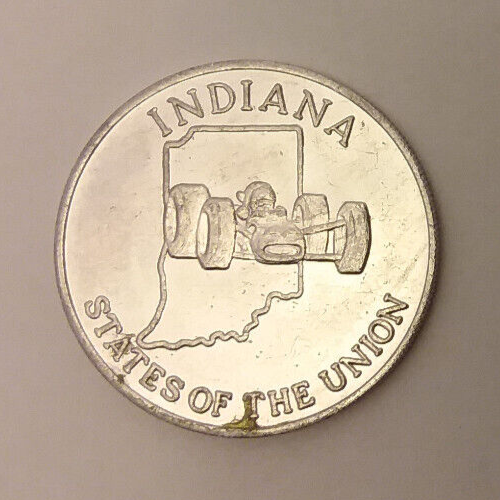 Indiana & Georgia States of The Union Aluminum Coin Medal Token 26mm | eBay