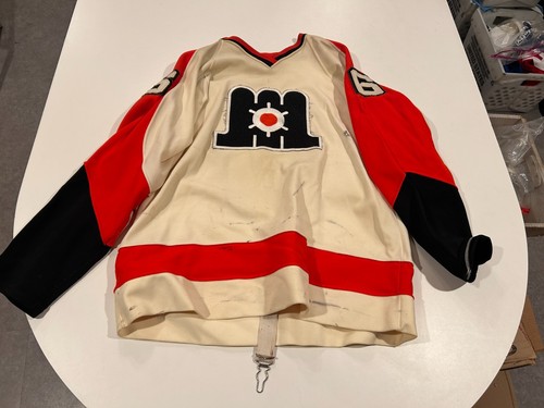 original circa 1977-78 TERRY MURRAY MAINE MARINERS AHL HOCKEY GAME WORN ...