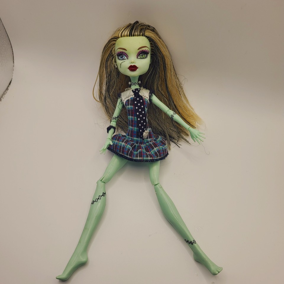 Monster High Frankie Stein Doll G1 2008 First Wave Mattel Original ...