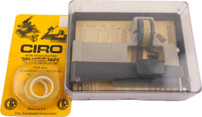 Vintage CIRO Super 8mm Adhesive Tape Splicer Matrix Catozzo ...