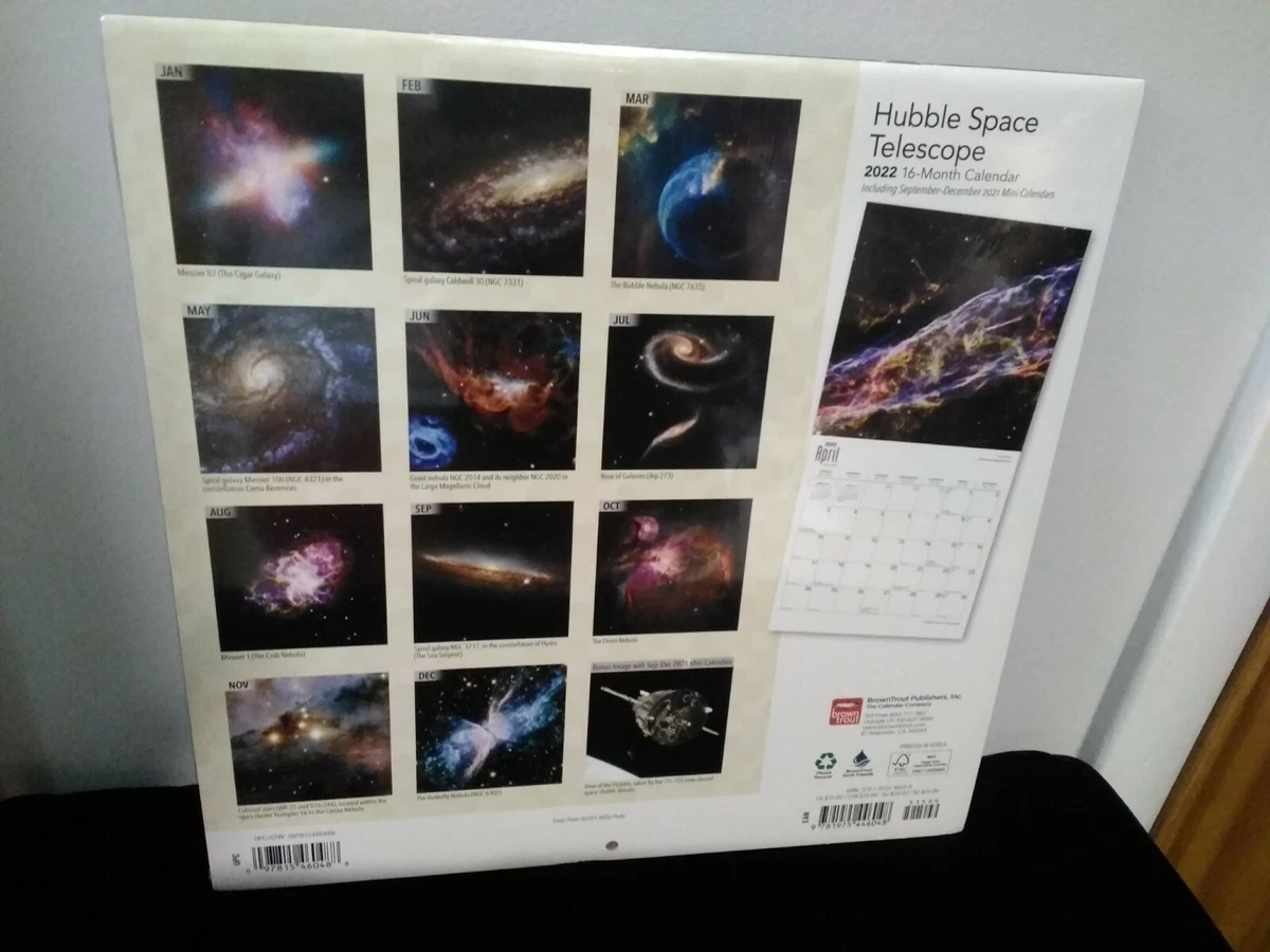 Hubble Space Telescope 2022 Calendar