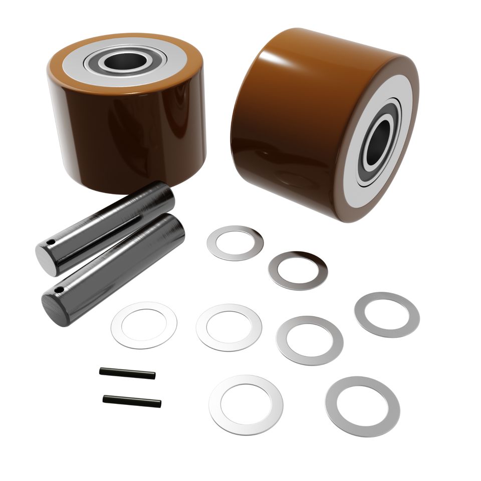 Load Wheel Kit for Crown Model SX3000 SX 3000 Electric Pallet Jack Lift ...