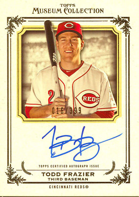 Todd Frazier Autographed 2013 Topps Museum Collection Card | eBay