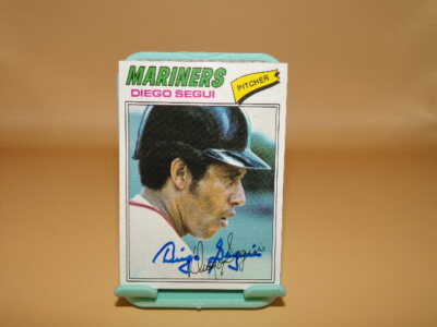 DIEGO SEGUI SIGNED 77 TOPPS TRADED CARD A'S REDSOX MARINERS RIP! | eBay
