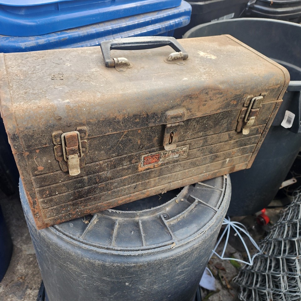 Antique Tool Boxes Craftman And Sears Has Antique Look | eBay