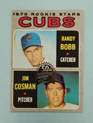 2019 Topps Heritage 1970 Cubs Rookies 50th Anniversary Stamped Buyback ...