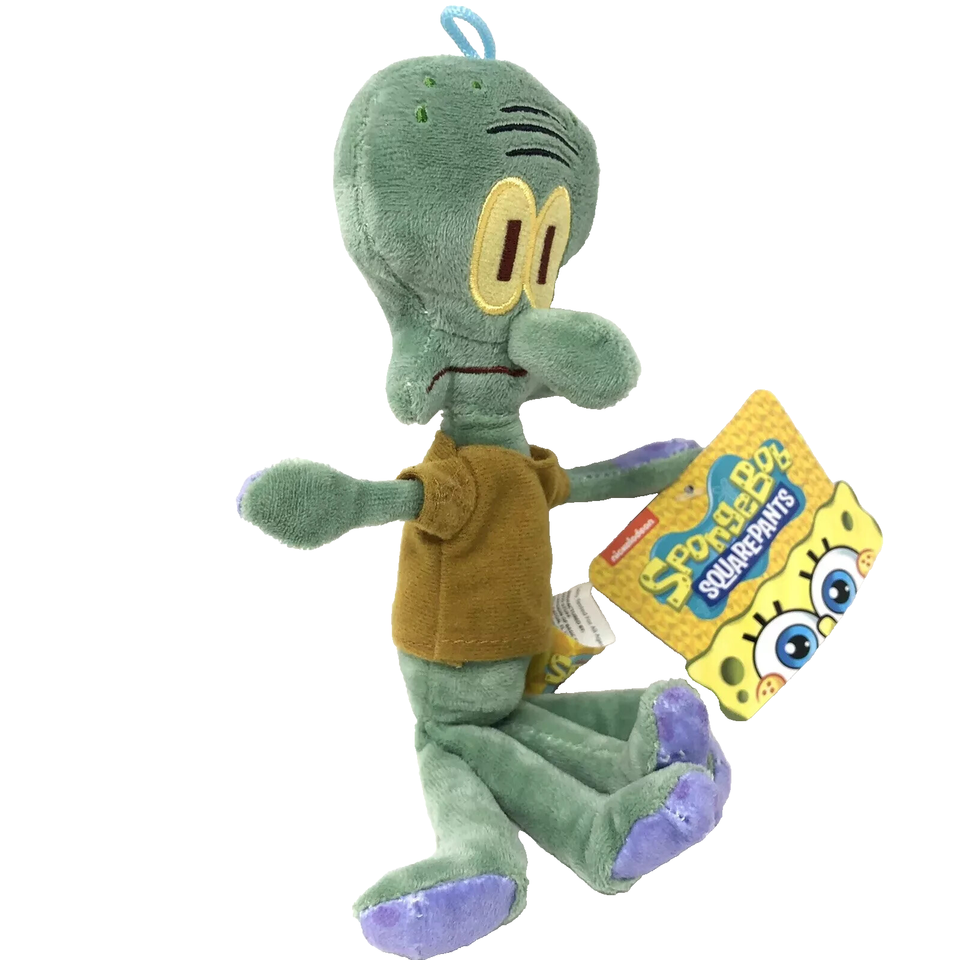 Nickelodeon Spongebob SquarePants Plush Toy Squidward 9 inch NWT | eBay